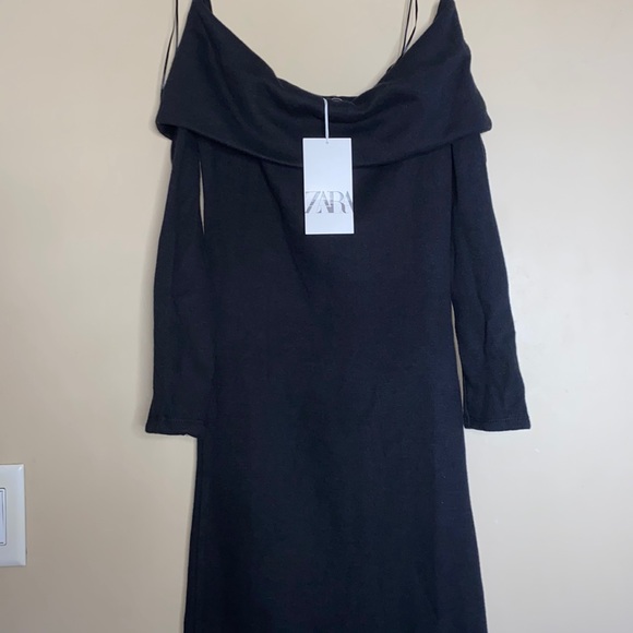 Zara | Dresses | Zara Soft Off Shoulder Dress | Poshmark